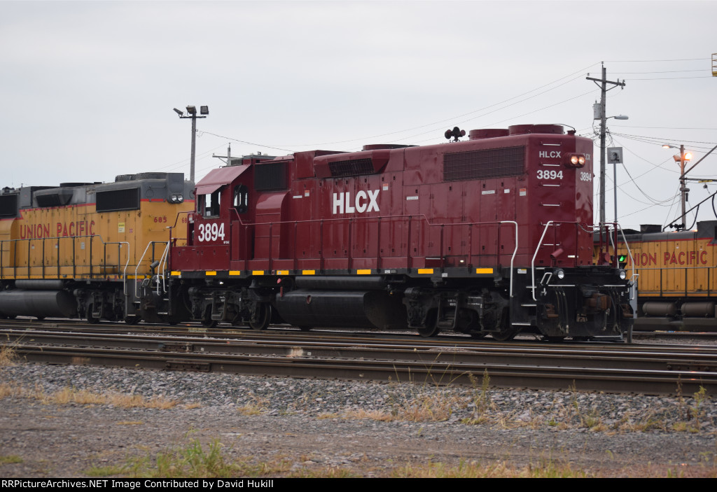HLCX Engine 3894, Shortline Yard, Des Moines IA